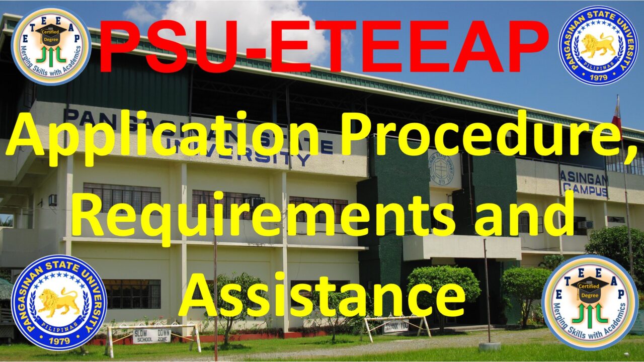 PSU Application Procedure – ETEEAP